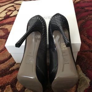 Versace Collection | Shoes | Versace Heel In Black Snake | Poshmark